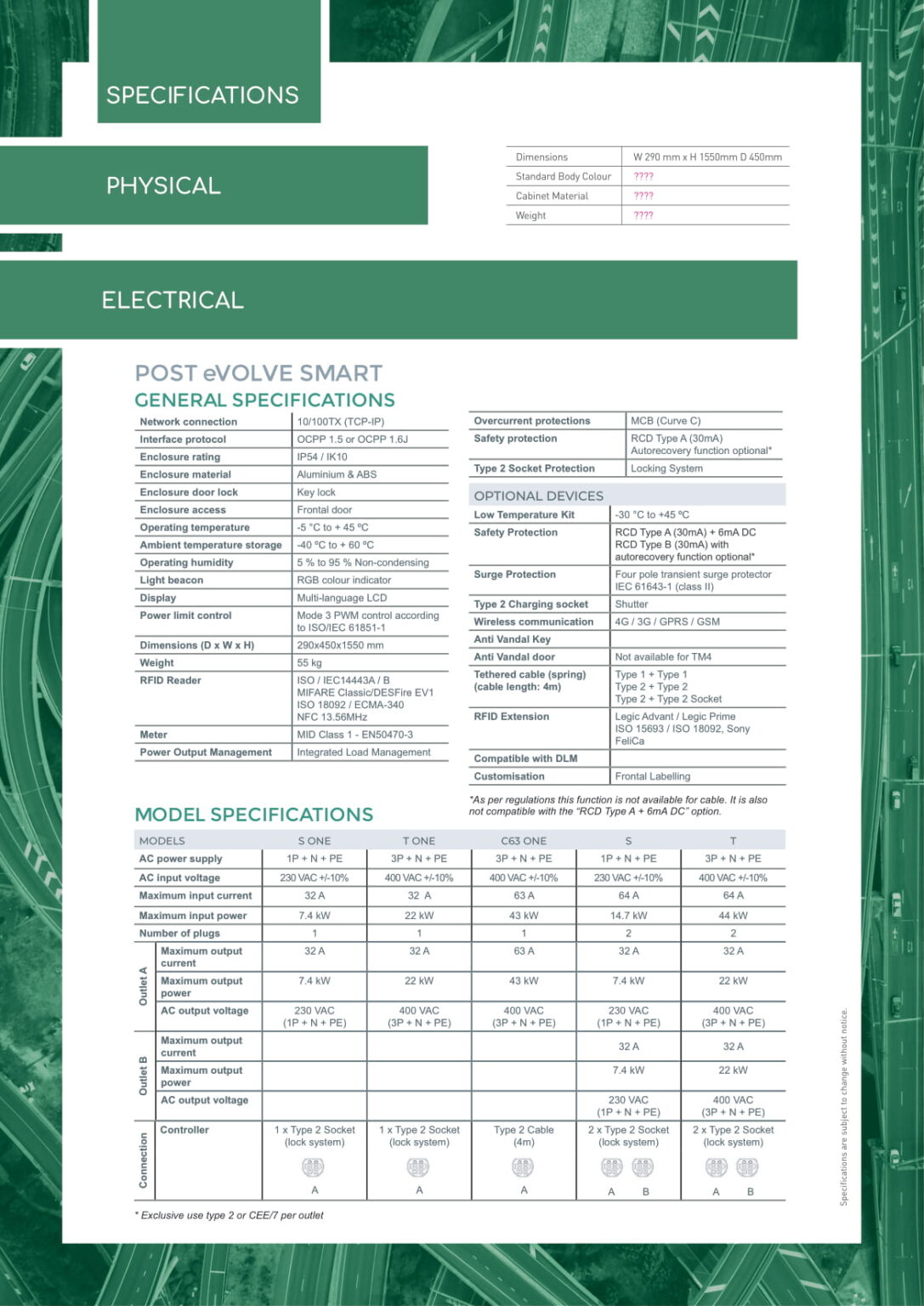 Swarco eVolve Post – Rapid Power Group